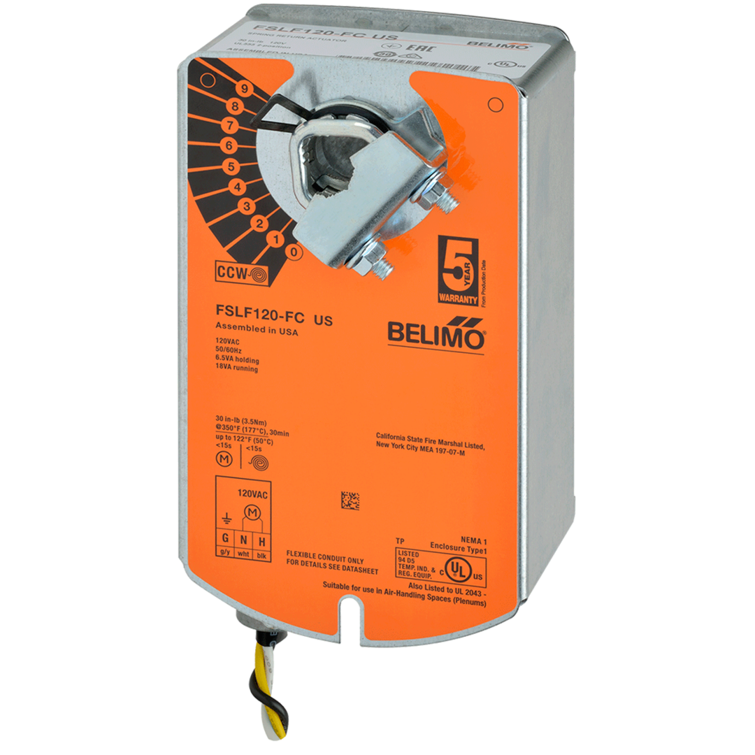 Belimo FSLF120-FC US | Fire and Smoke Damper Actuators | EnergyControl.com